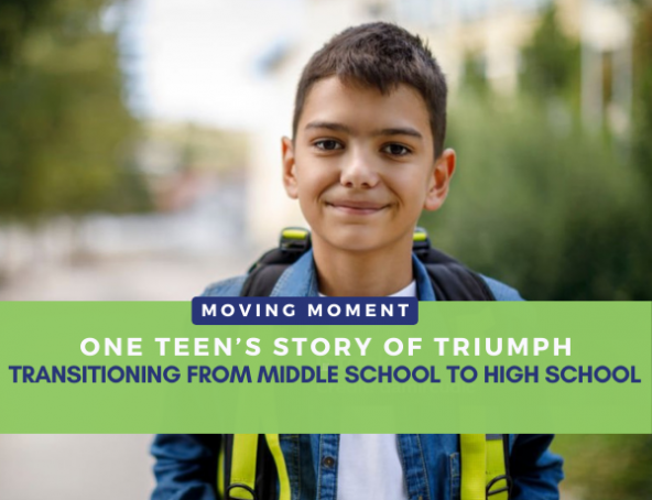 Moving Moment - One teen’s story of triumph transitioning from Middle ...